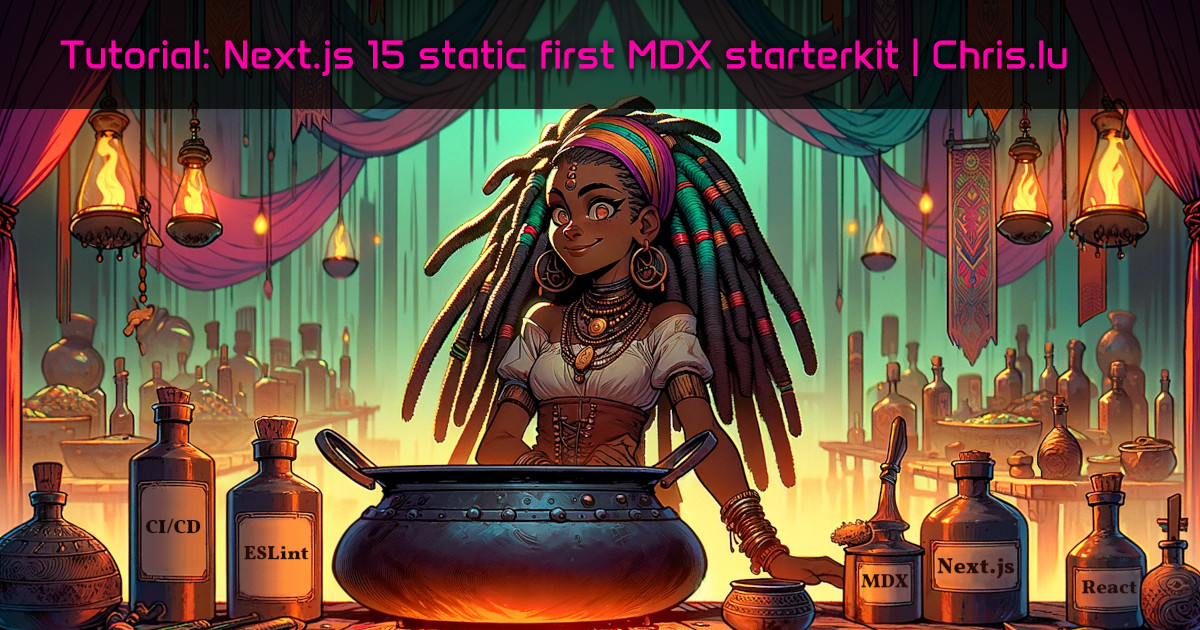 package.json (npm run) scripts - Next.js 15 Tutorial | chris.lu